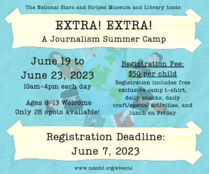 EXTRA! EXTRA! A Journalism Summer Camp - The Stars and Stripes National ...