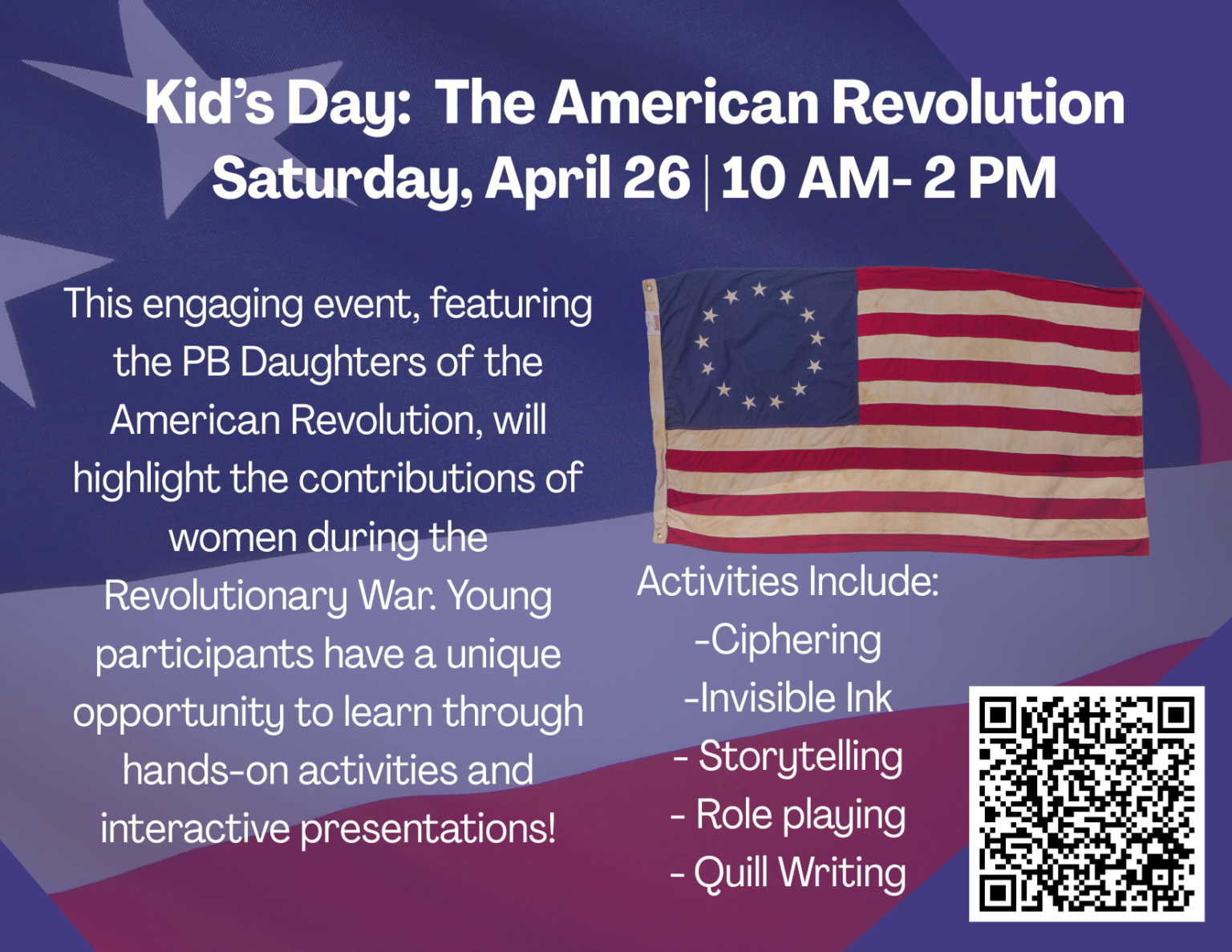 Kids Day at the Museum: The American Revolution - The Stars and Stripes ...